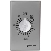 main | FF12HC 12 Hour Silver Spring Wound Countdown Timer | Intermatic
